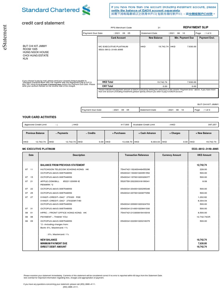 E Statement 210831145833711402345 | PDF