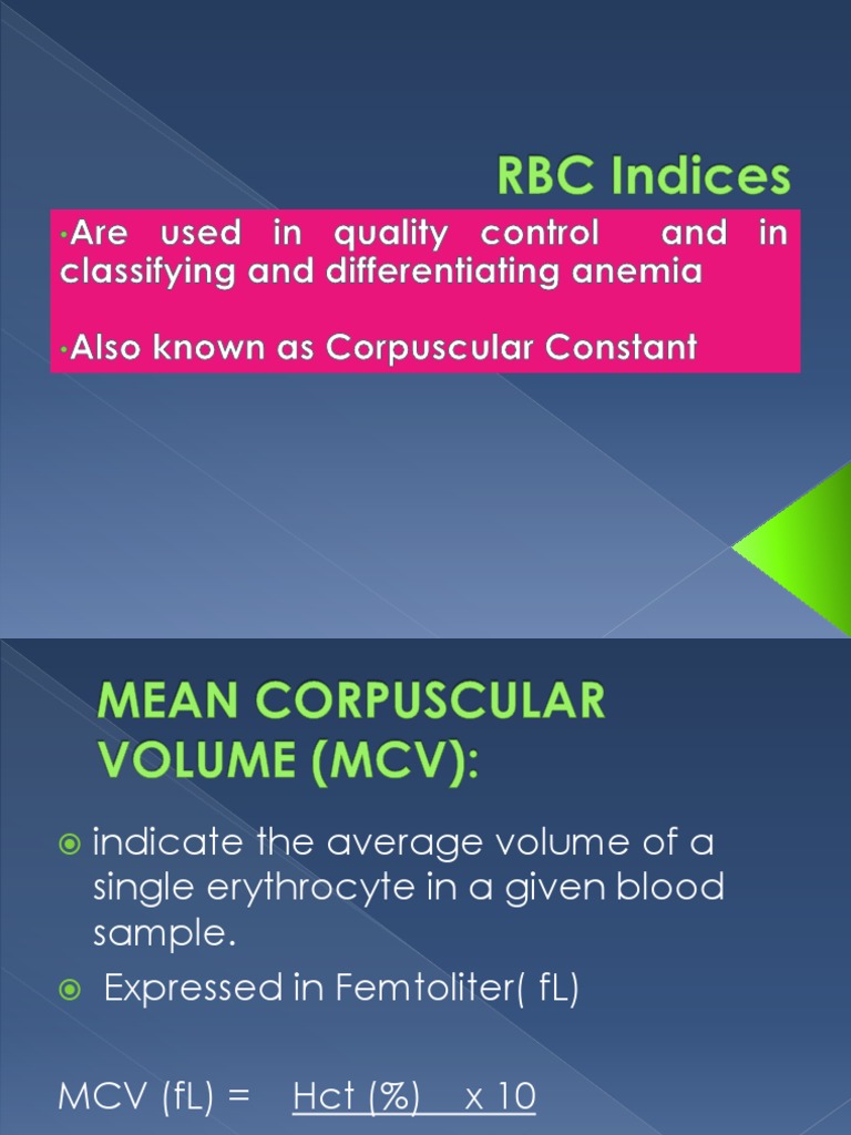 RBC Indices | PDF | Teaching Methods & Materials | Science & Mathematics