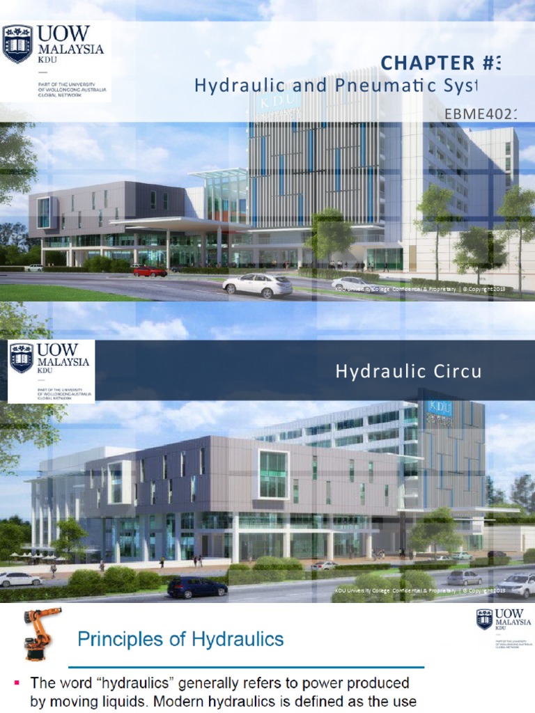 Hydraulic and Pneumati C Systems: Chapter #3 | PDF