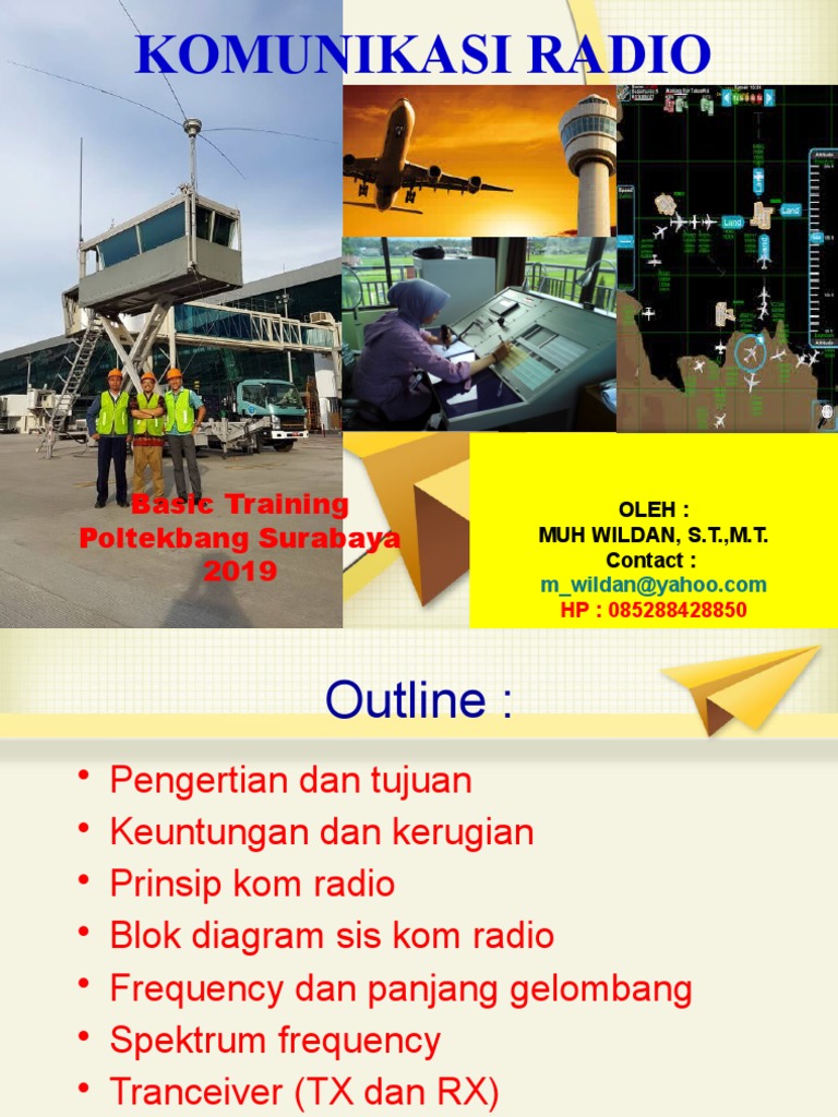 Dasar-Dasar Komunikasi Radio | PDF
