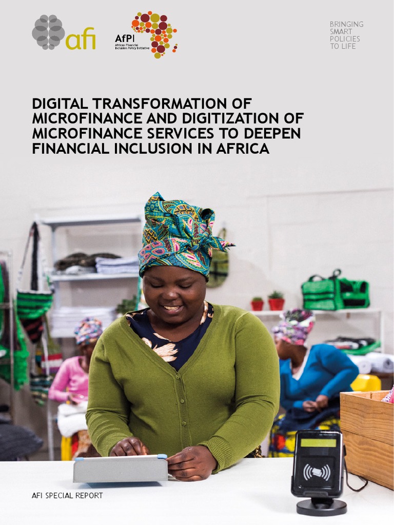 Digital Transformation of Microfinance and Digitization of Microfinance ...