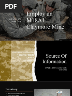 Army Demolition Card Overview | PDF