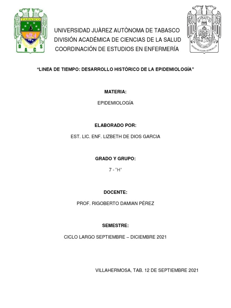 Linea de Tiempo, Desarrollo Historico de La Epidemiologia | PDF ... Linea de Tiempo, Desarrollo Historico de La Epidemiologia | PDF ...