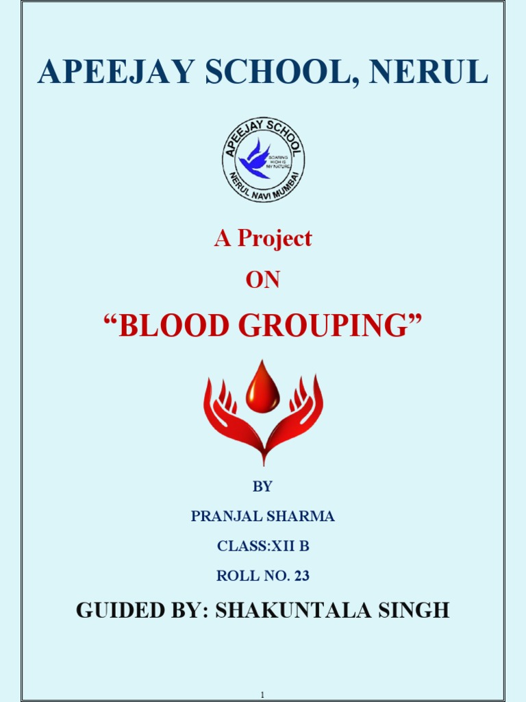 Blood Grouping 12th | PDF | Blood Type | Blood