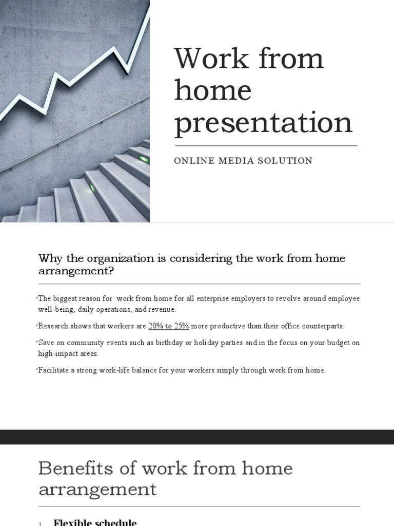 Work From Home Presentation | PDF