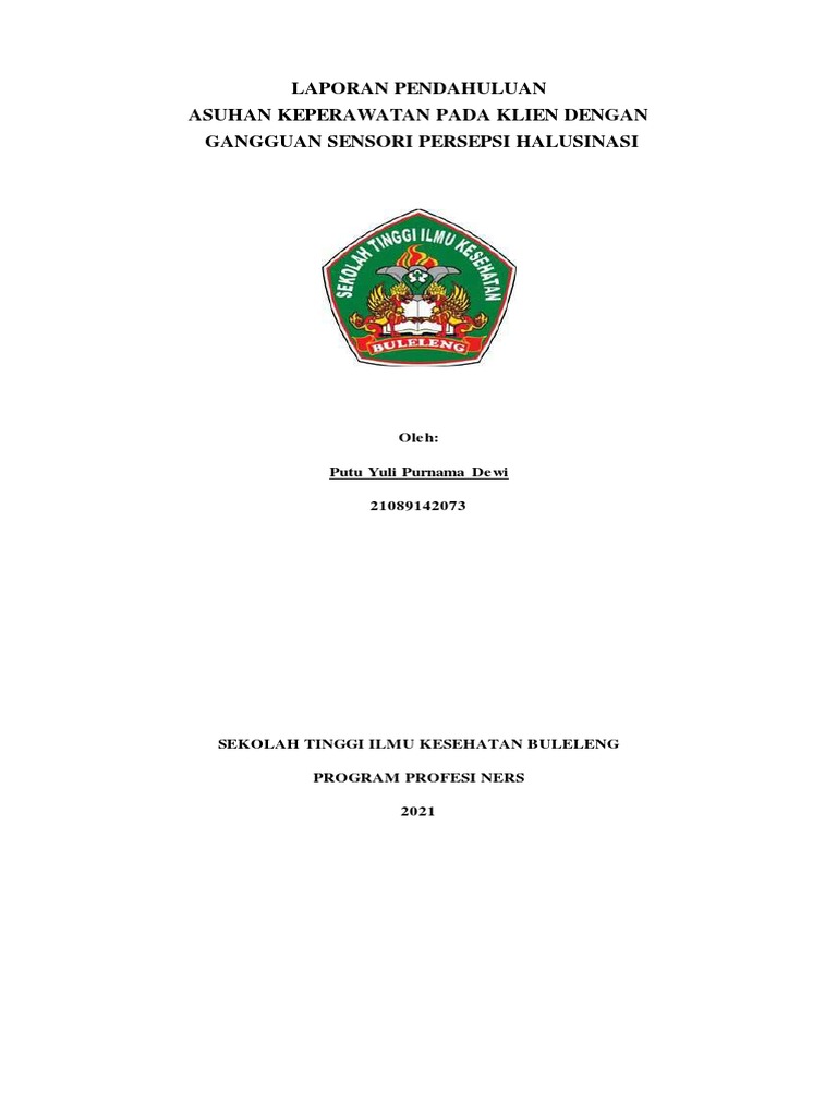 7 LP Keperawatan Jiwa | PDF