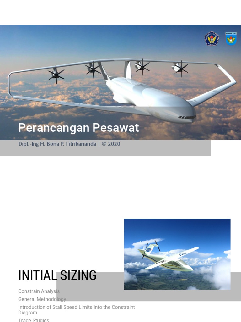 Aircraft Design 2020 - 05 Initial Sizing | PDF | Airspeed | Takeoff