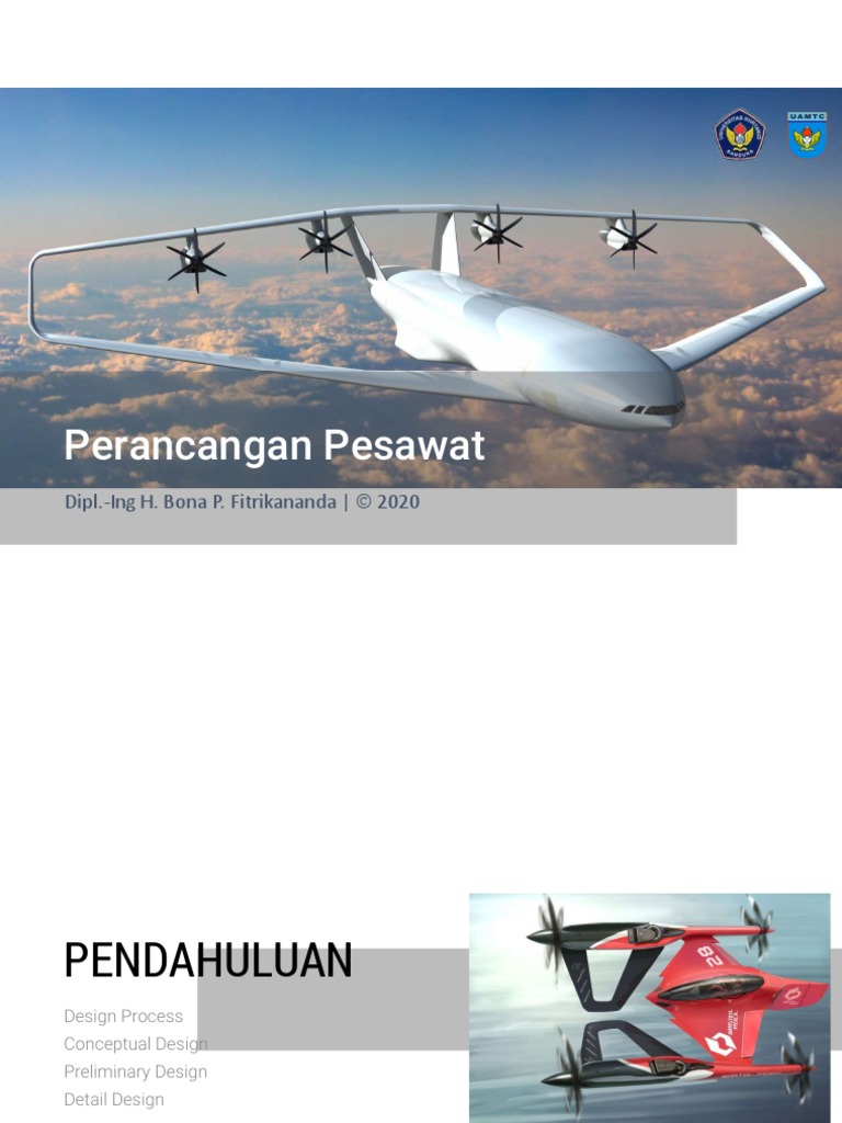 Aircraft Design 2020 - 01 Pendahuluan | PDF | Aircraft | Specification ...