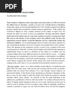 Summary of Parable of the Sower Characters | PDF