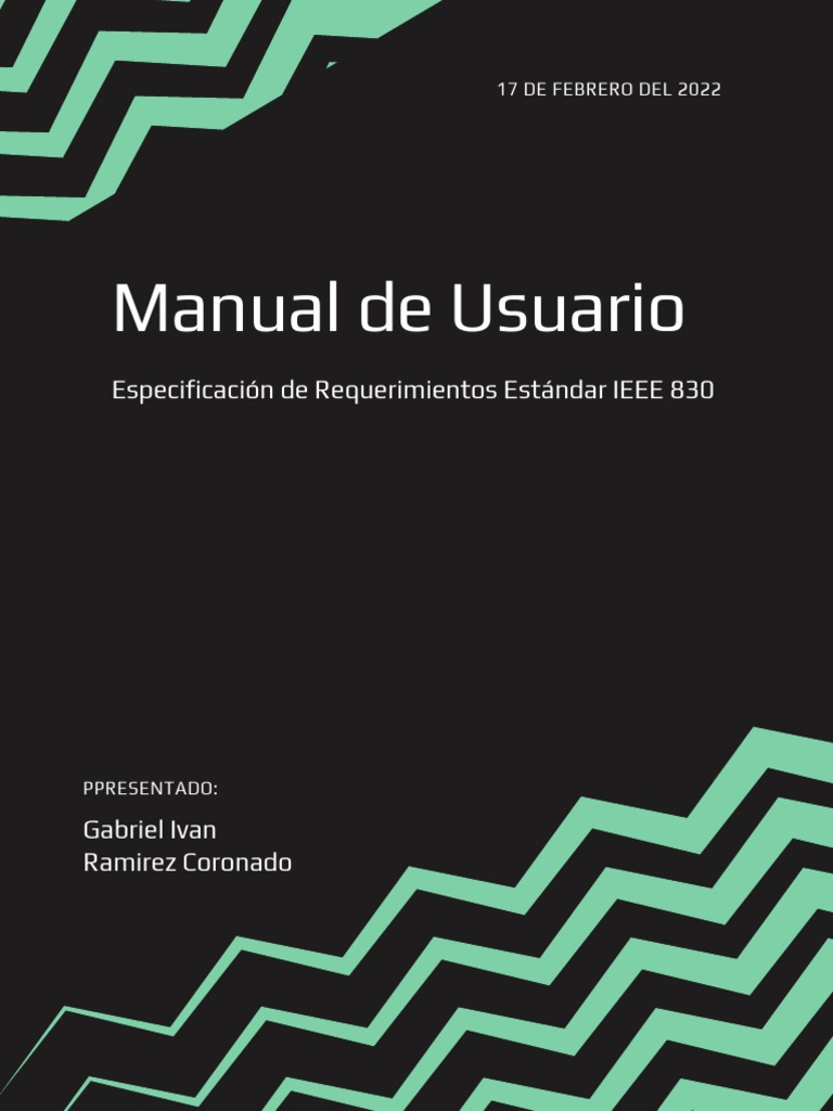 Manual de Norma IEEE 830 | PDF | Software | Usuario (informática)