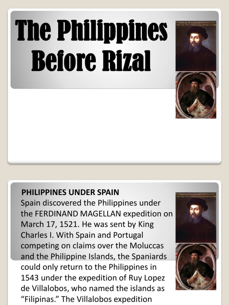 The Philippines Before Rizal | PDF | Spanish Empire | Spanish ...