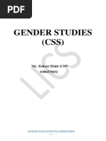 Gender: CSS Students | PDF | Gender | Gender Studies