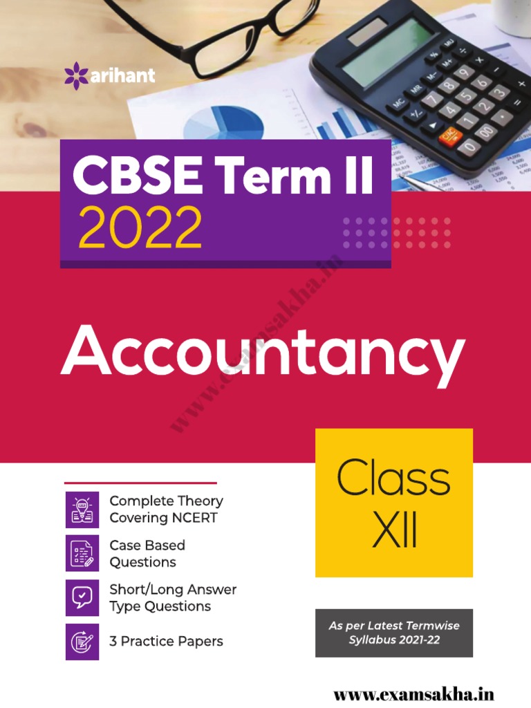 Accountancy Arihant CBSE TERM 2 Class 12 Question Banks | PDF | Debits ...