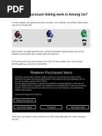 Among Us Account Management Guide | PDF