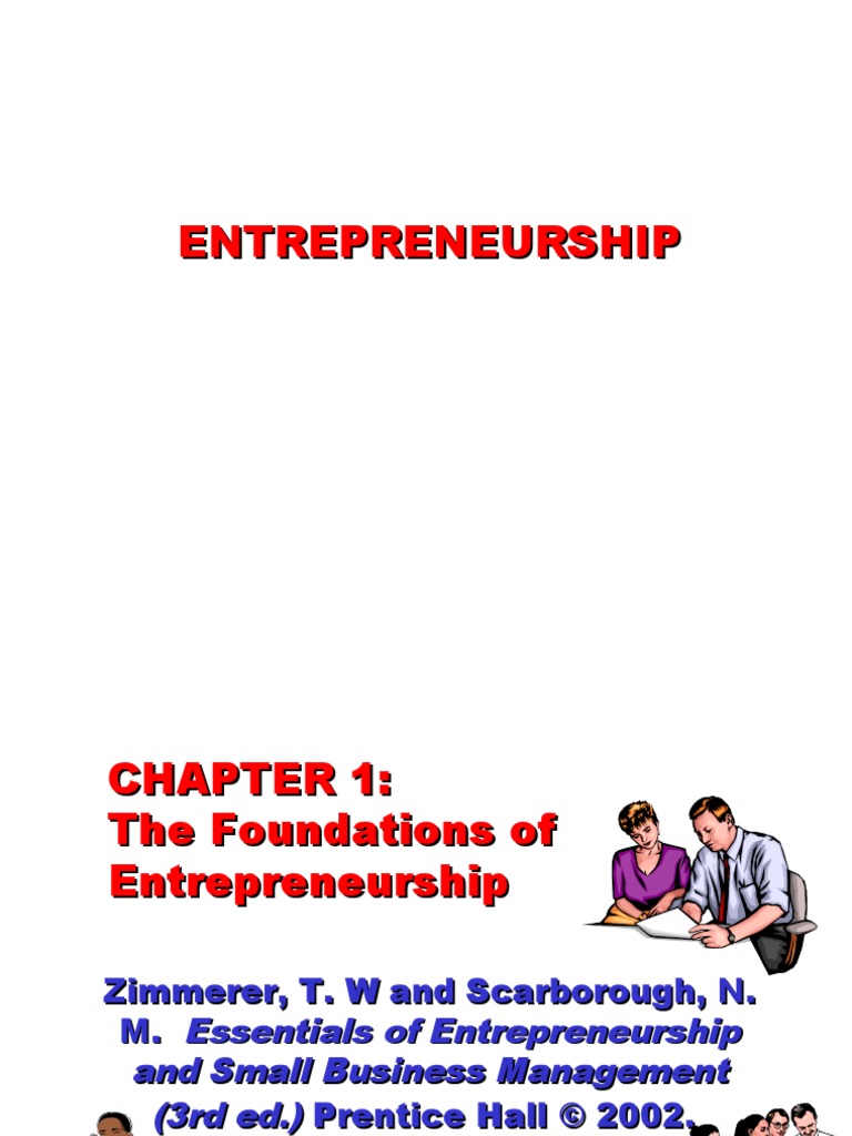 Essential of Entrepreneurship | PDF | Entrepreneurship | Small Business