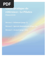 80 Exercices de Pilates | PDF | Méthode Pilates | Des sports
