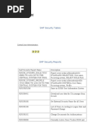 SAP Security Tables & Tcodes | PDF | Information Technology Management ...