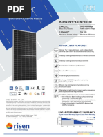 JA Solar Module Datasheet | PDF | Solar Panel | Electric Power