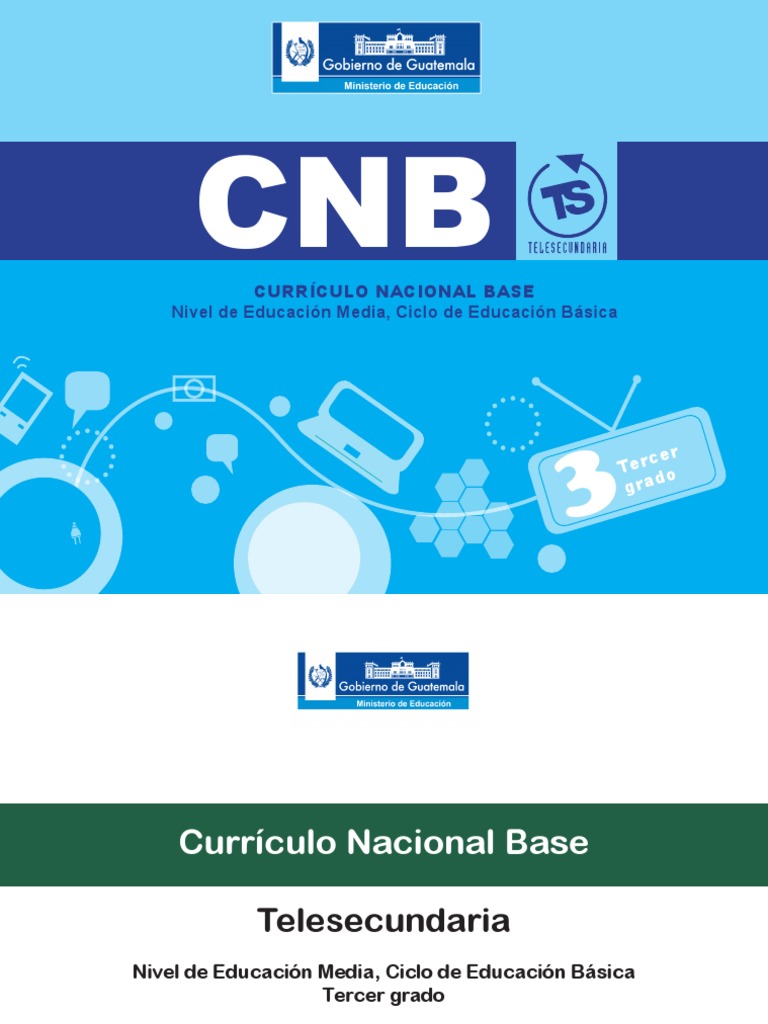 CNB 3ro | PDF | Plan de estudios | Educación primaria