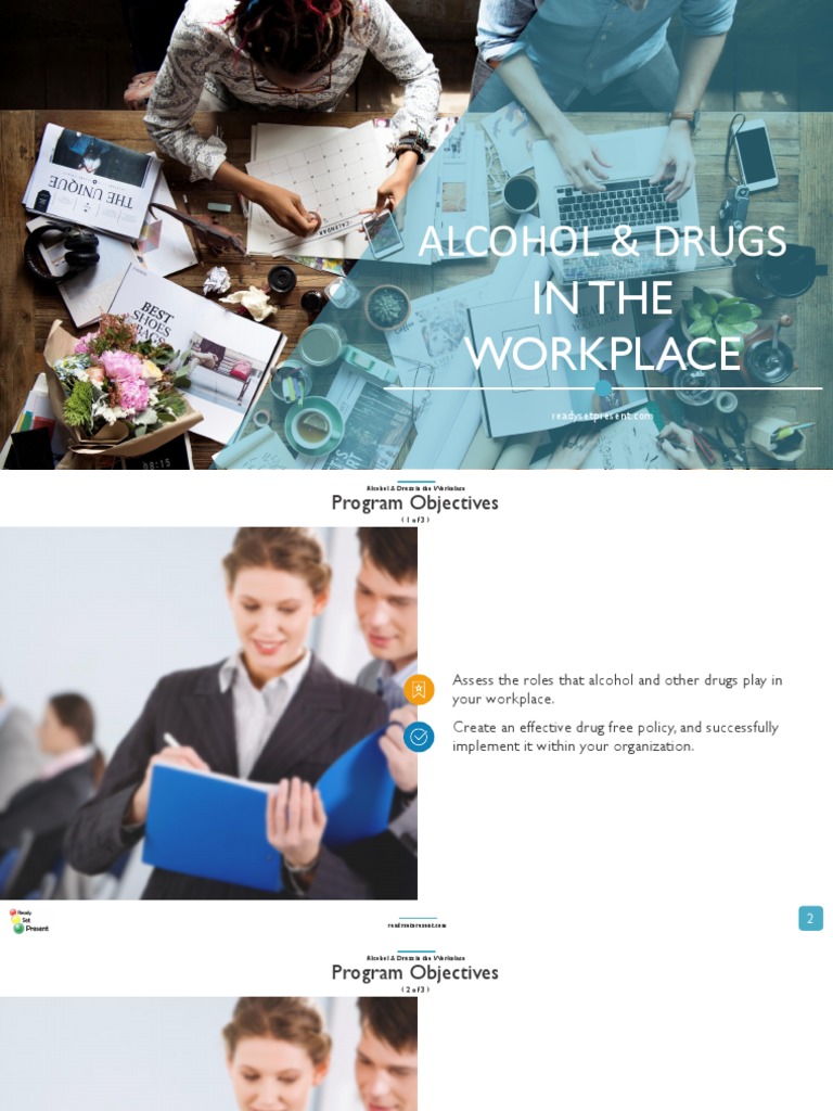 Alcohol & Drugs in The Workplace PowerPoint Content 151 Slides (Sample ...