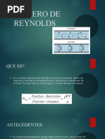 NUMERO DE REYNOLDS | PDF | Numero Reynolds | Flujo laminar
