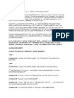 Company-Level Change of Responsibility Ceremony Script | PDF | Sergeant ...