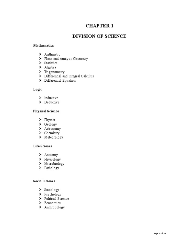 Division of Science: Mathematics | PDF | International System Of Units ...