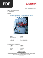 Ficha Técnica Torno CNC DMTG CKE6150Z | PDF