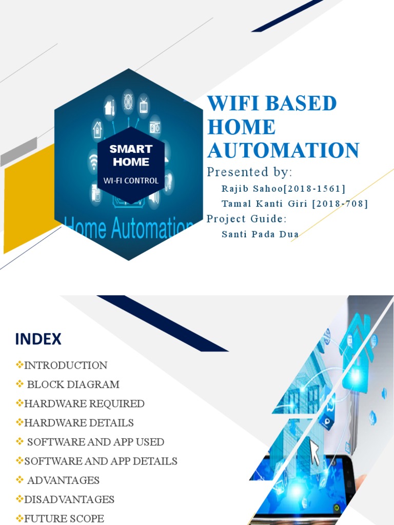 Smart Home Wi-Fi Automation | PDF | Android (Operating System) | Arduino
