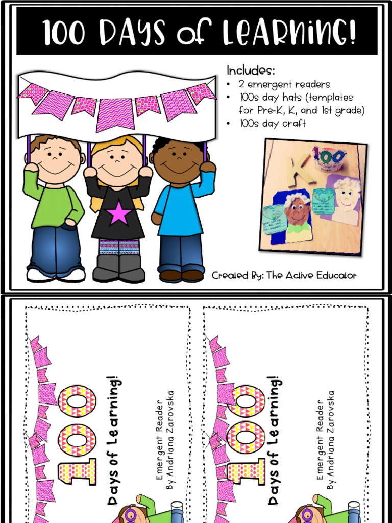 100 Days Learning!: Includes | PDF