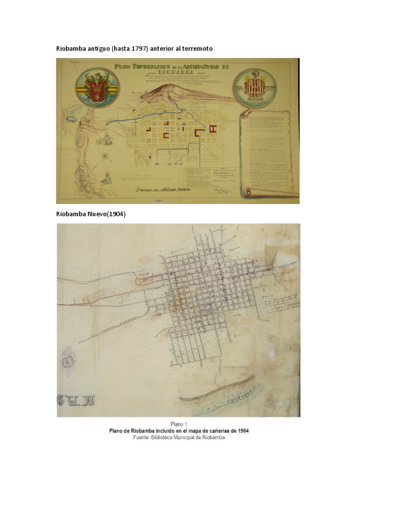 Riobamba antes del terremoto de 1797 | PDF | Estilo de vida