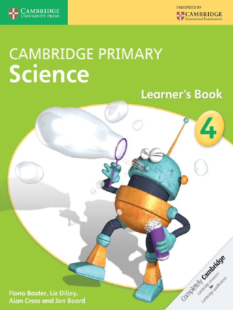 Cambridge Primary Science Learners Book | PDF | Skeleton | Bone