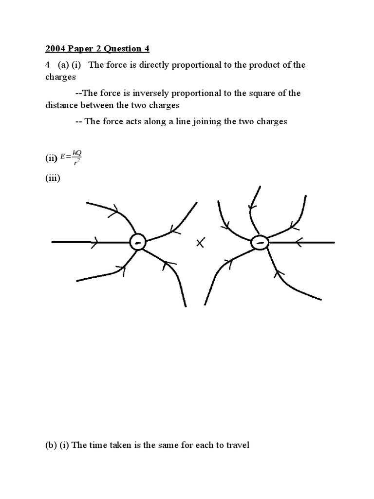 2004 Paper 2 Question 4 | PDF