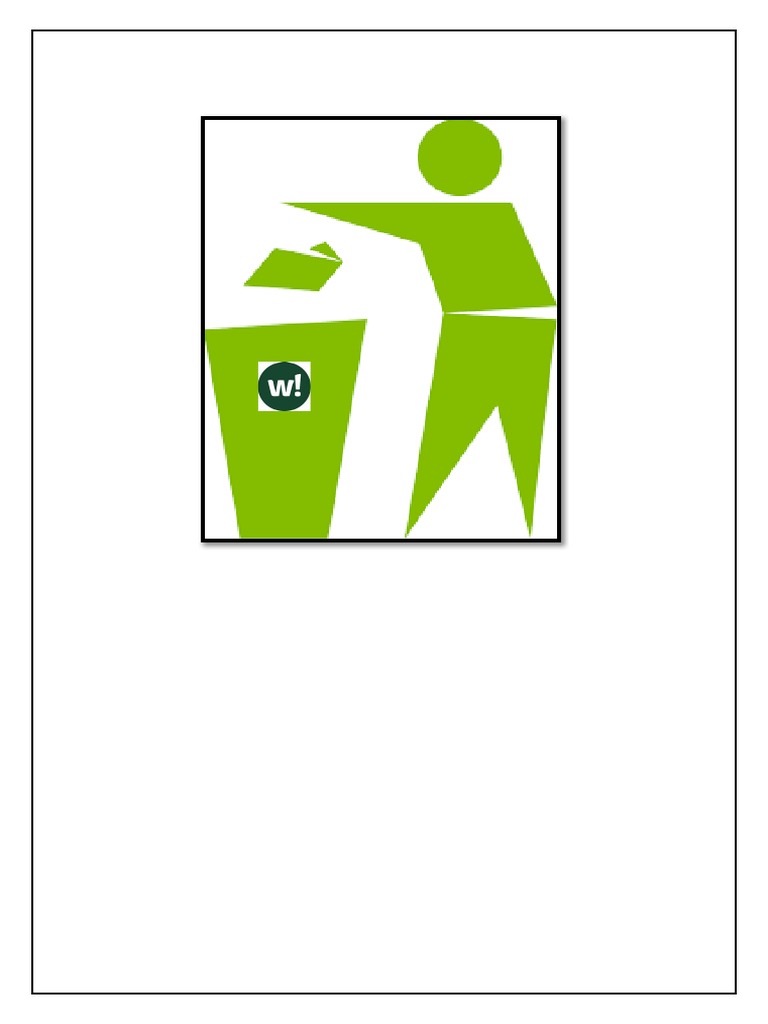 Letrero Basurero | PDF