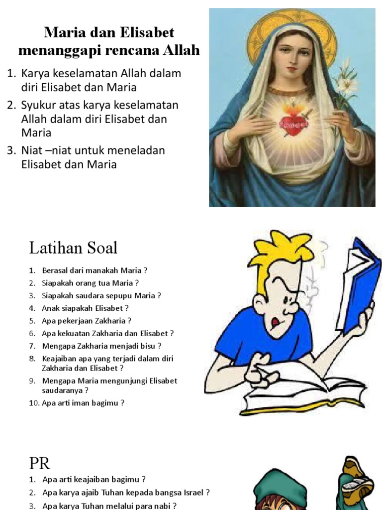 Maria Dan Elisabet Menanggapi Rencana Allah | PDF