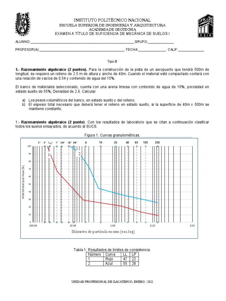 Ets ms1 Ene22 Tipob | PDF | Ingeniero civil | Física Aplicada e Interdisciplinaria