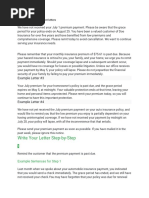 Life Insurance Reason Why Letter Samples | PDF | Life Insurance | Insurance