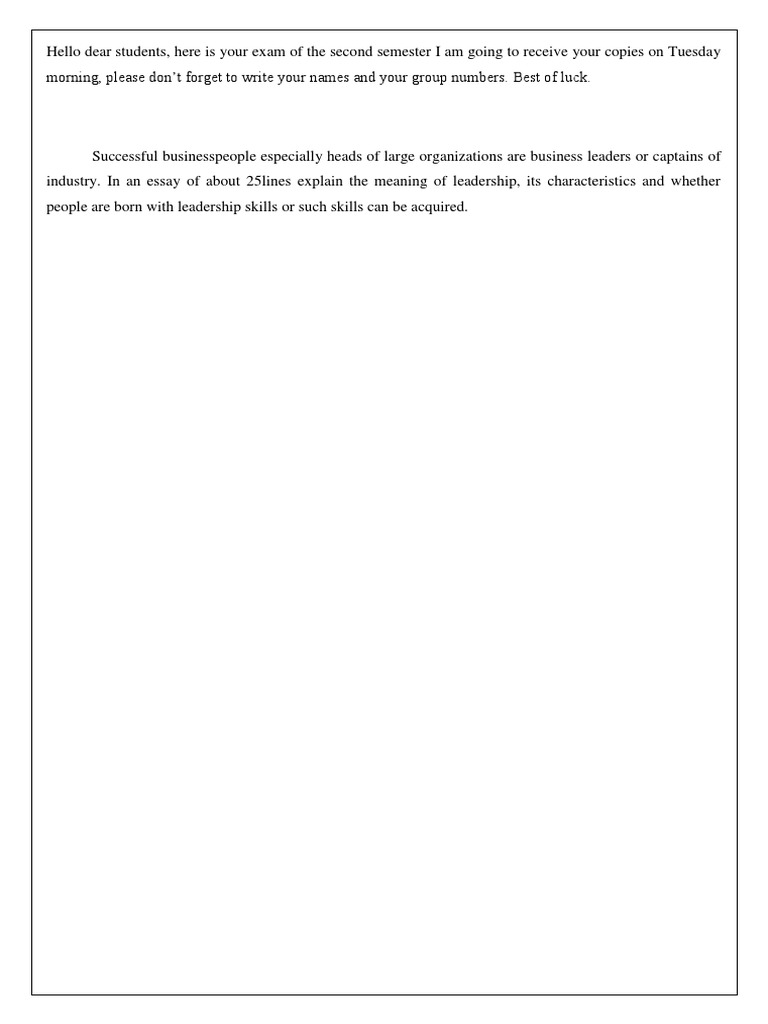 Hello Dear Students | PDF | Career & Growth | Self-Improvement