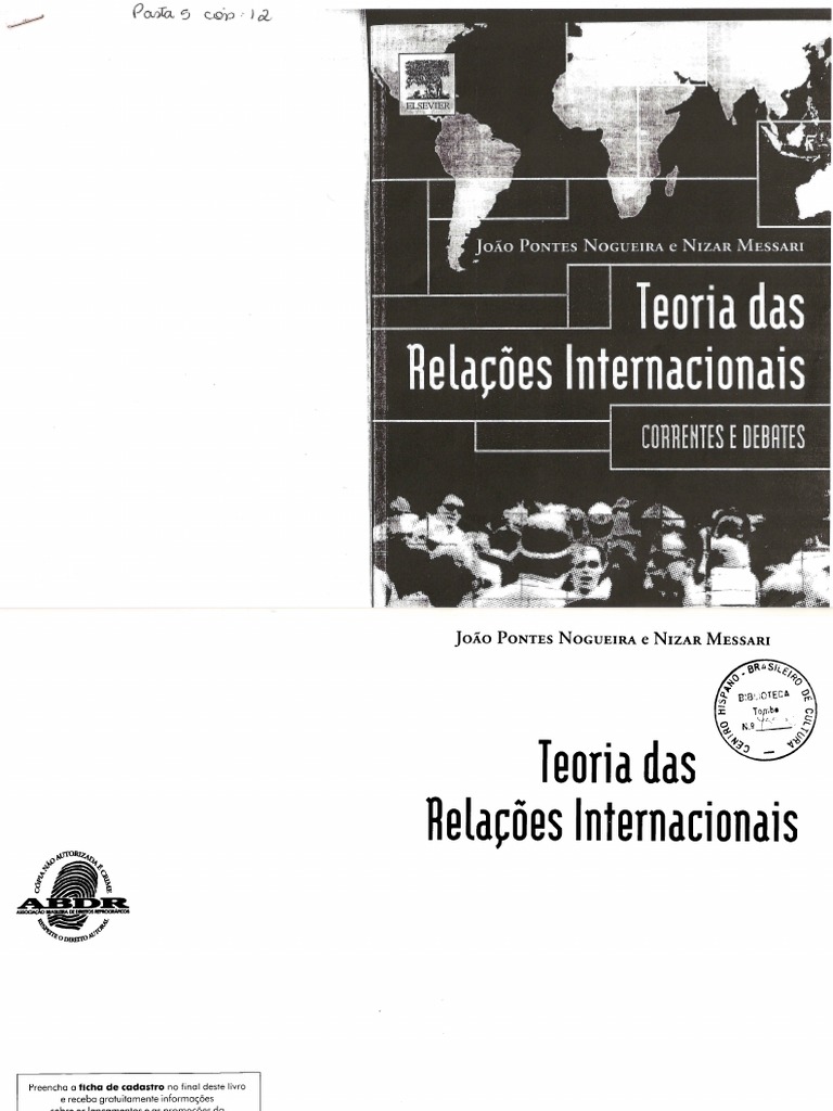 João Pontes Nogueira e Nizar Messari - Teoria Das Relações ...