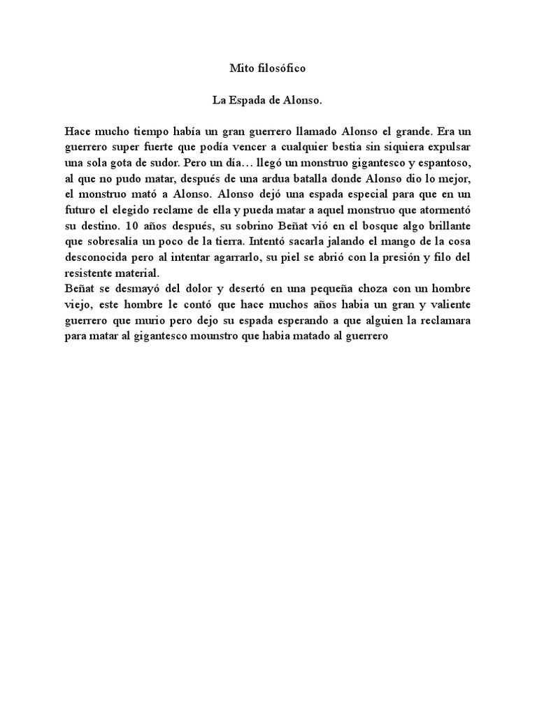 Mito Filosofico | PDF