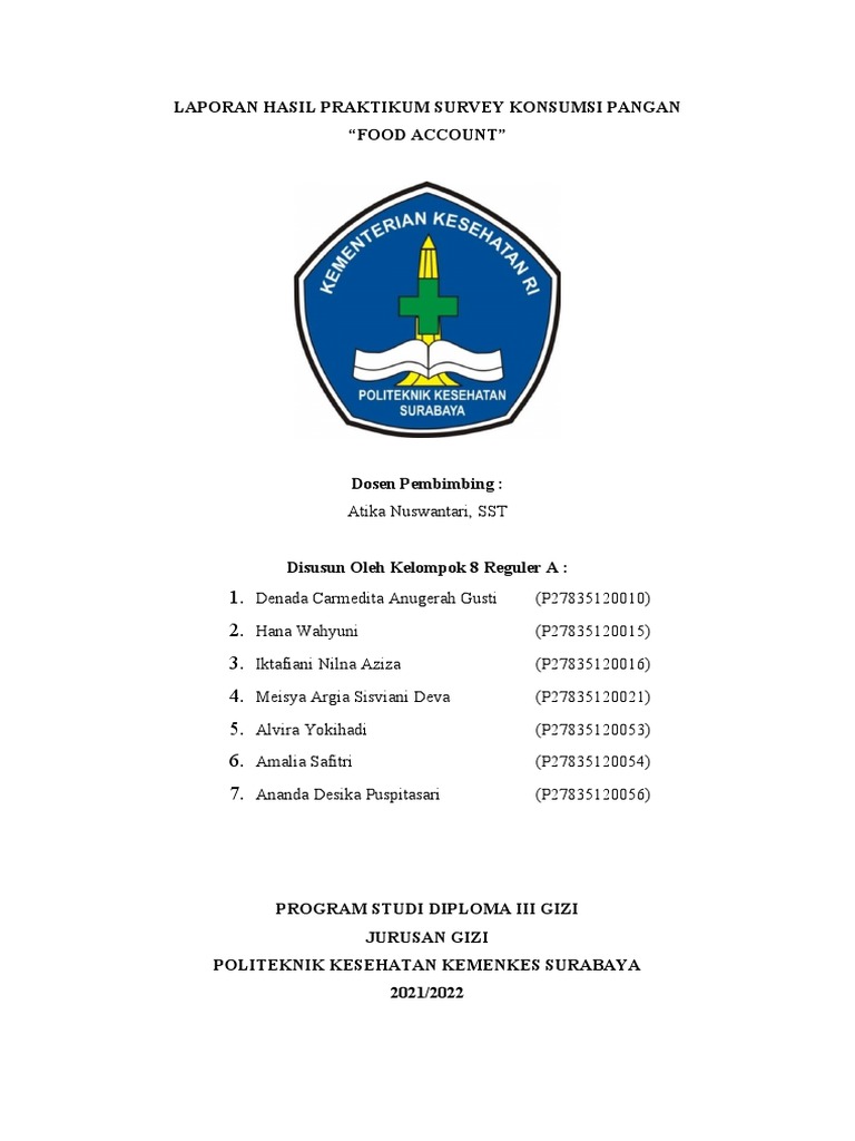 Kel 8 - Food Account - TM 5 - TK 2a | PDF