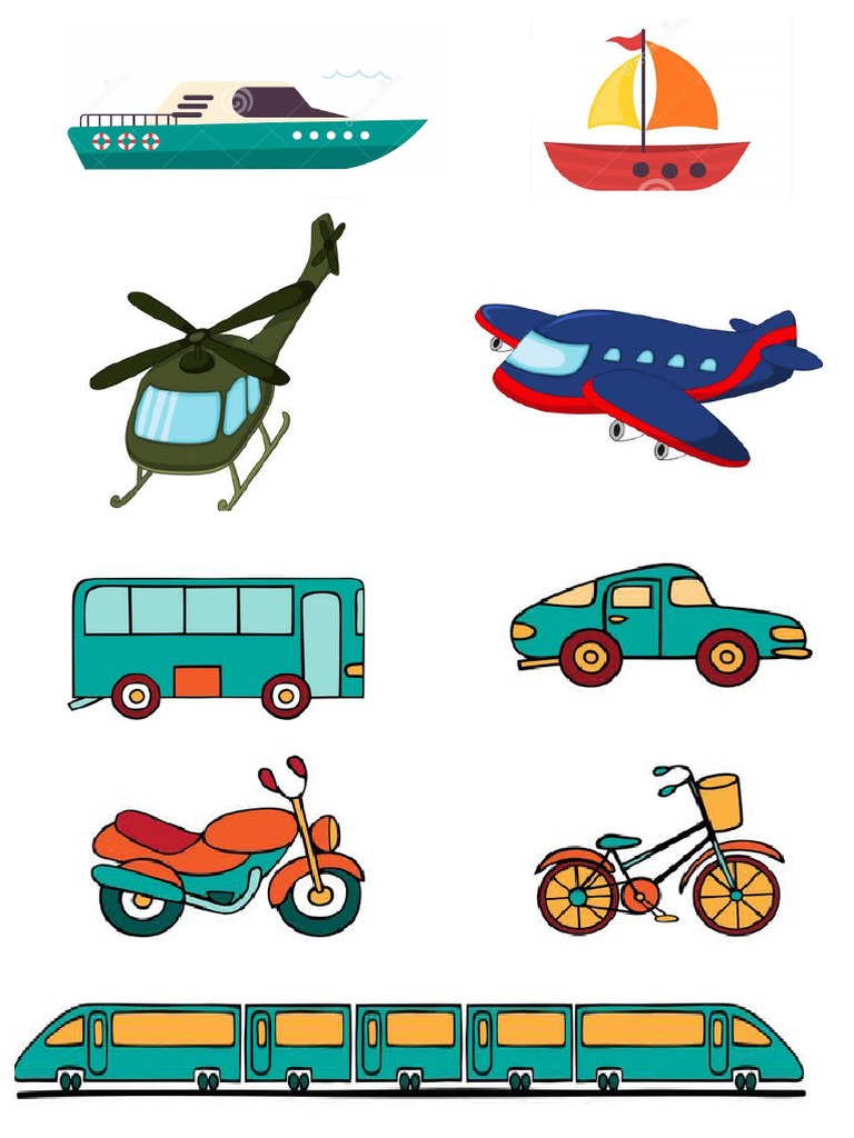 Transportation Chart For Kids | PDF