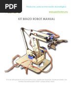 Brazo Robotico Simulacion Arduino | PDF