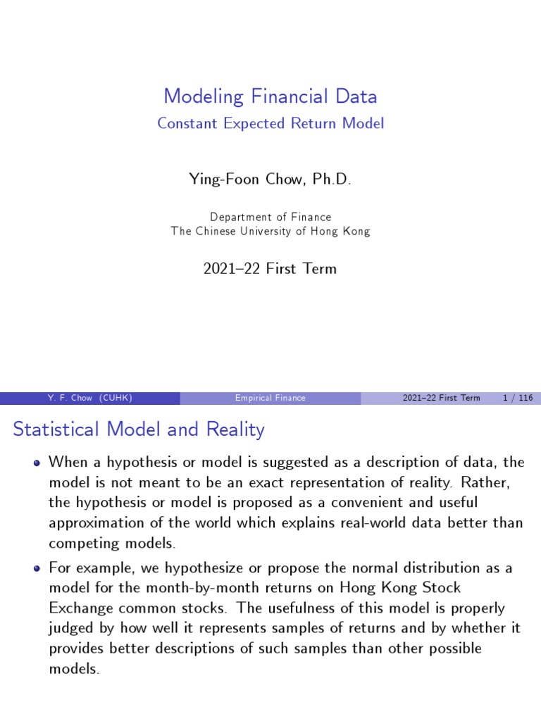 4130 4 Slides 1 Pdf Estimator Bias Of An Estimator