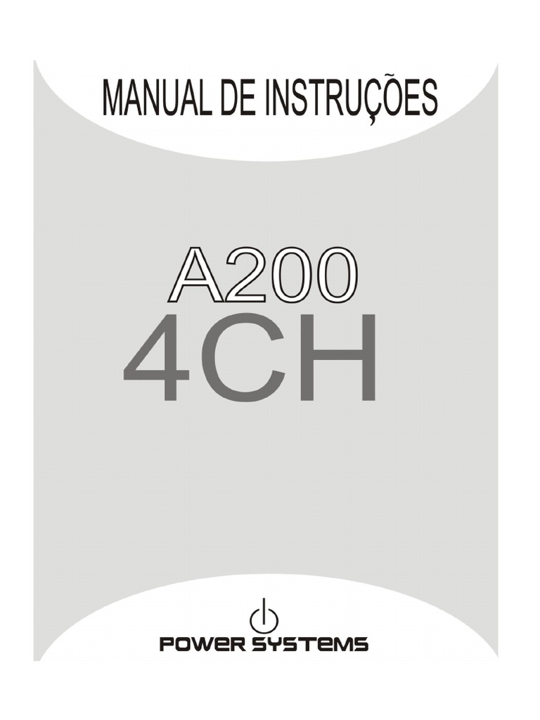 Power Systems A200 - Manual | PDF