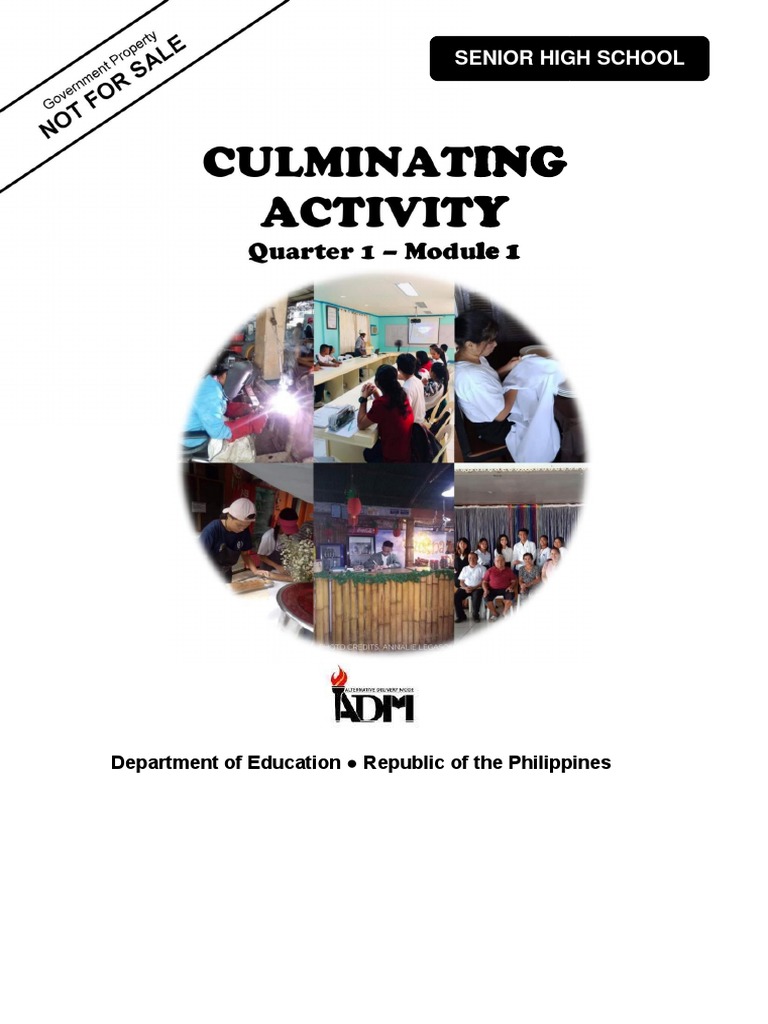 Culminating Activity Lesson 1 4 | PDF | Learning | Rubric (Academic)