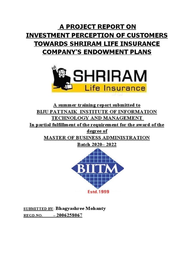 Shriram Life Insurance | PDF | Insurance | Life Insurance