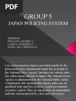 Japan Policing System: Presented By: Catherine F. Reyes | PDF | Police ...