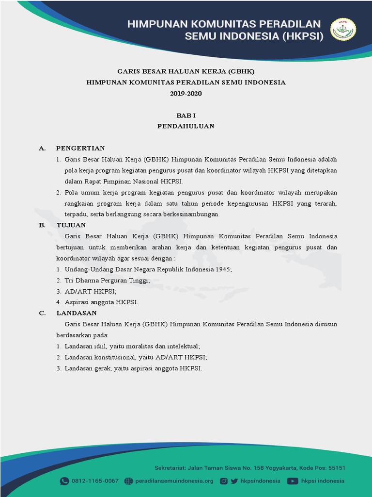 GBHK Himpunan Komunitas Peradilan Semu | PDF | Ilmu Sosial | Sains ...
