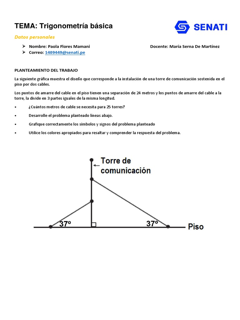 Trigonometría Basica | PDF